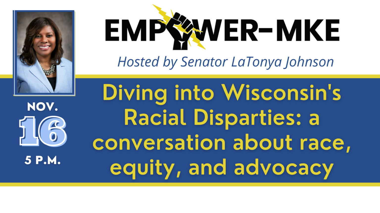 Senator LaTonya Johnson's Empower-MKE: Diving into Wisconsin's Racial ...